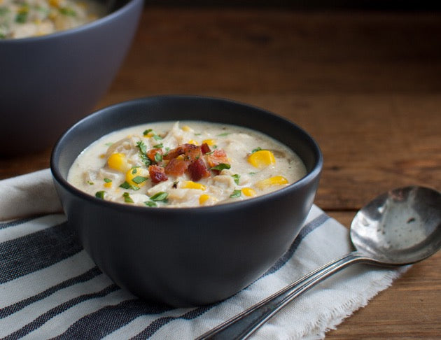 Corn, Crab and Shrimp Chowder